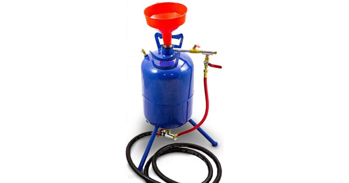 Hordozható homokfúvó gép, homokszóró, 4 db fúvókával, 19 Liter ...