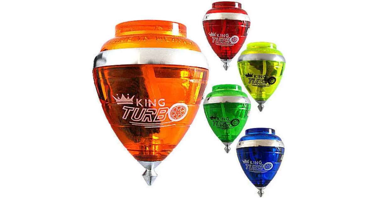 Trompos Cometa: Turbo King Peonza - több színben | Pepita.hu