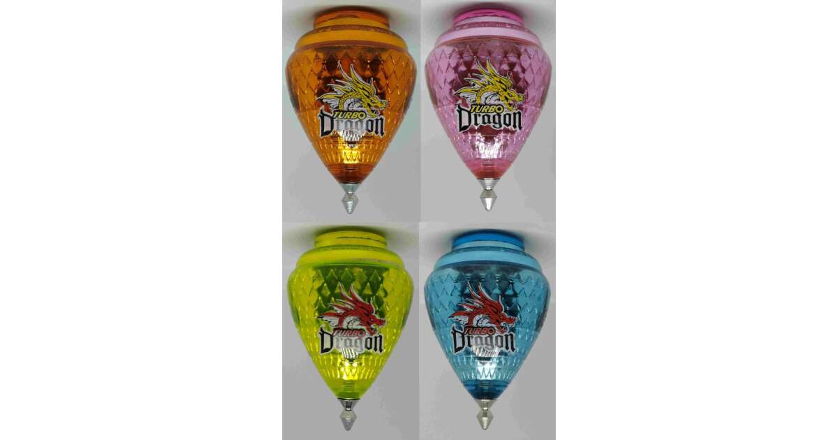 Trompos Cometa: Turbo Dragon Peonza - több színben | Pepita.hu