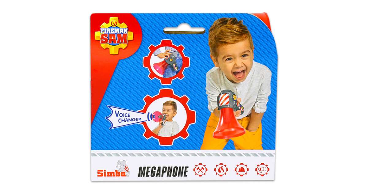 Simba Toys Sam, a tűzoltó - Megafon (109258699038) | Pepita.hu