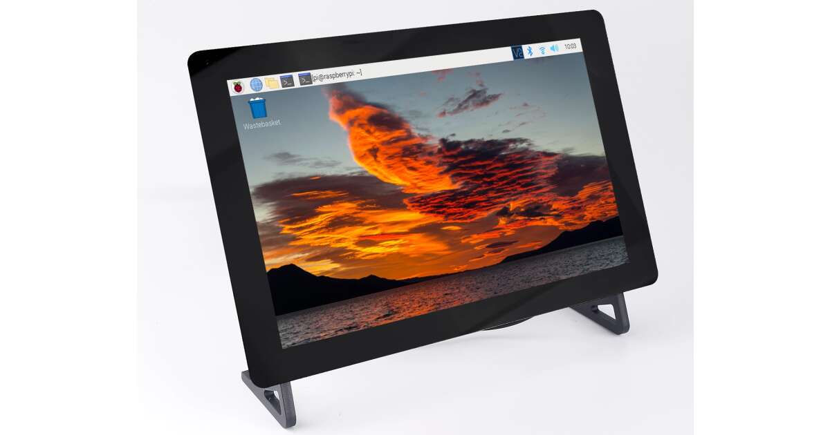 SunFounder 10.1 IPS LCD érintőképernyős monitor, 10.1″, Raspberry Pi ...