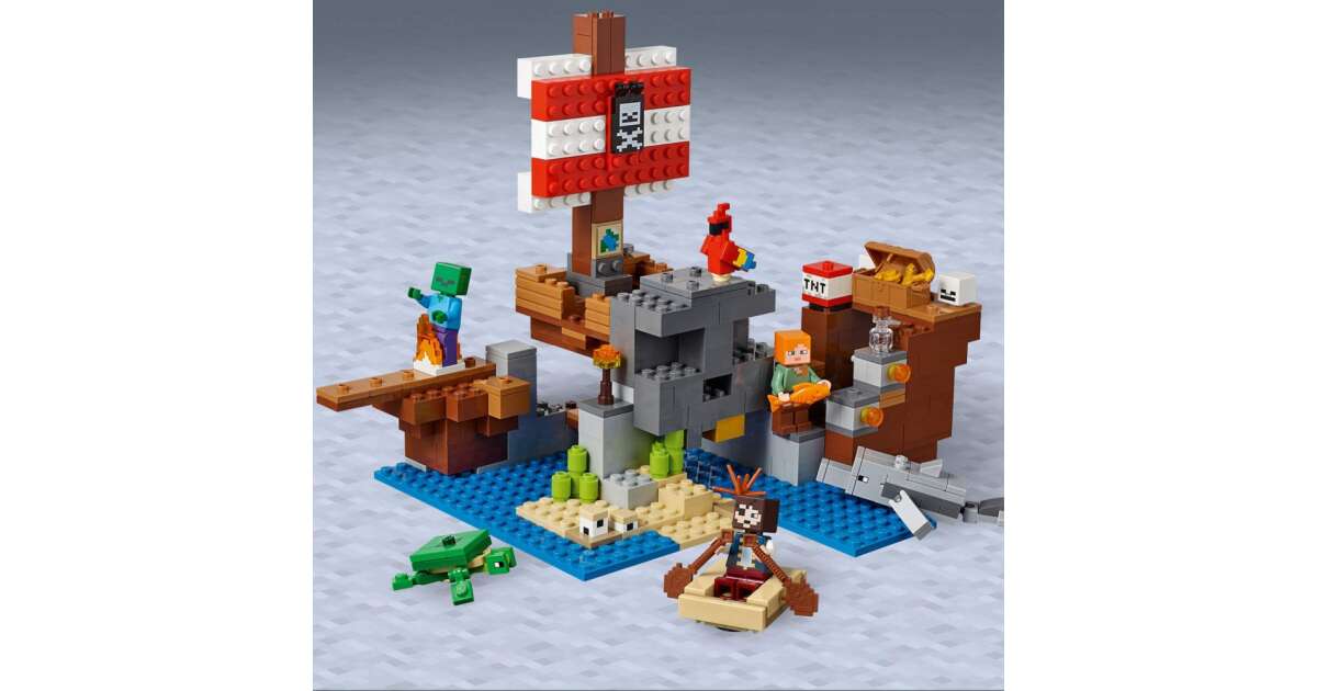 Lego Minecraft 21152 A kalózhajós kaland | Pepita.hu