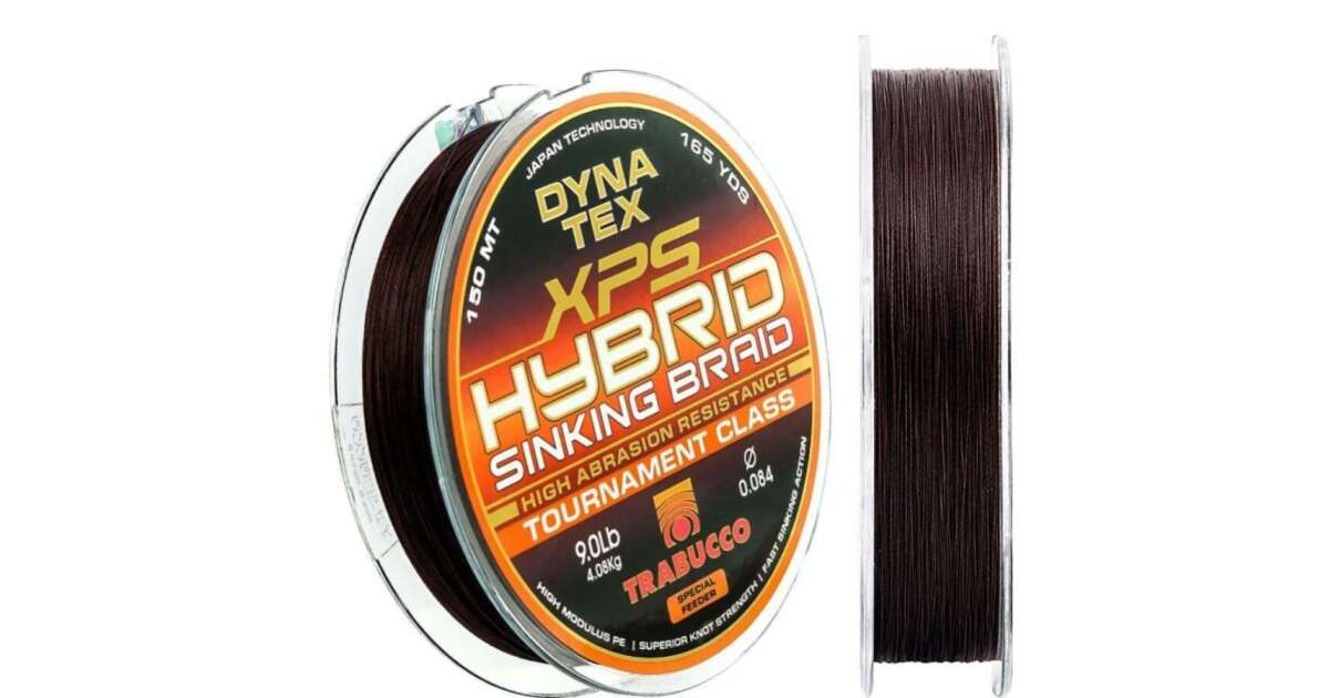 Trabucco Dyna-Tex Xps Hybrid 150 m 0,104 mm 5.44 kg fir textil ...