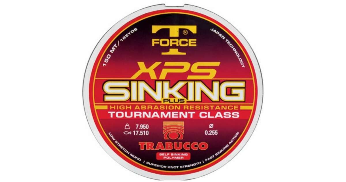 Trabucco T-Force Xps Sinking Plus 150 m 0,28 mm fir de pescuit | Pepita.com