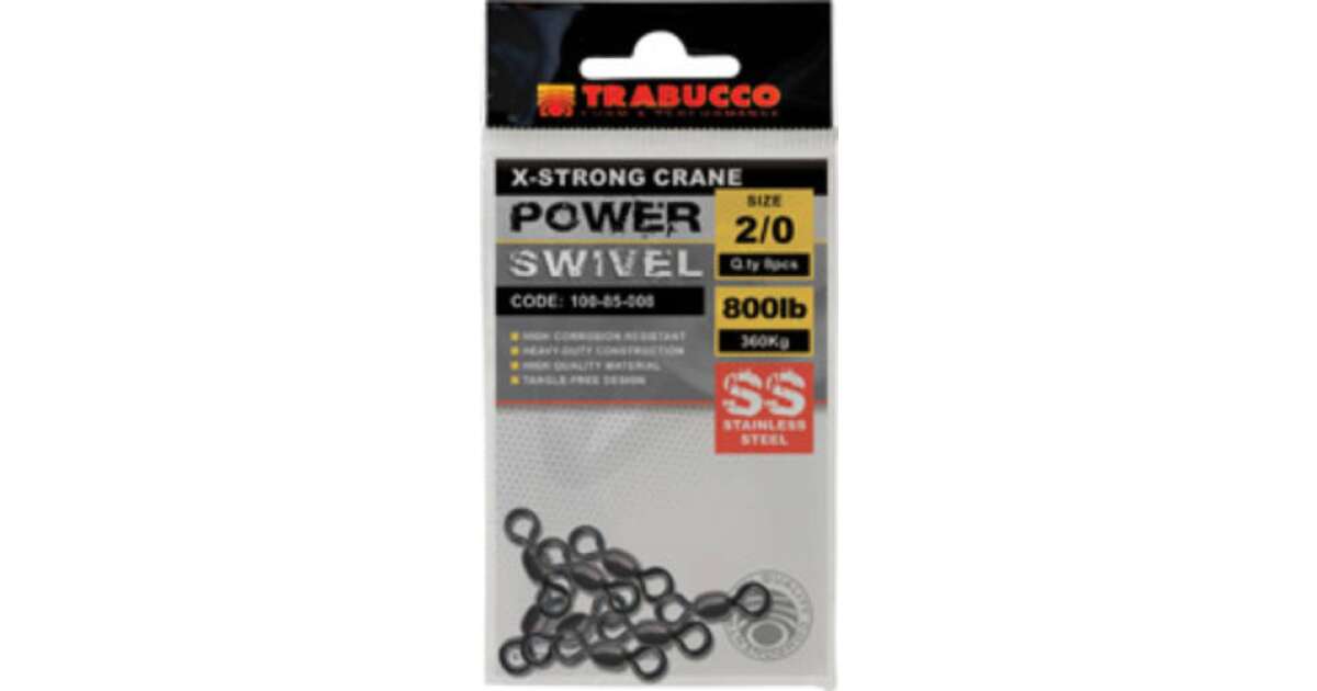 Trabucco X-Strong Crane Power Swivel - 2/0 | Pepita.hu