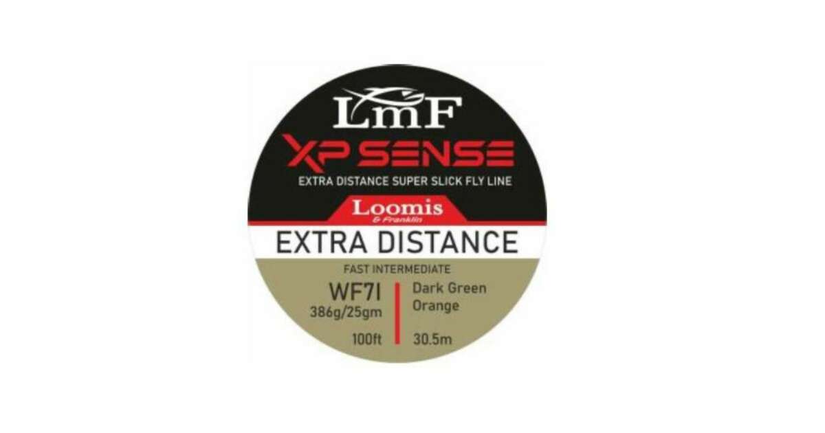 Loomis & Franklin XP Sense Extra Distanță 30 m fir de muscă #7 ...
