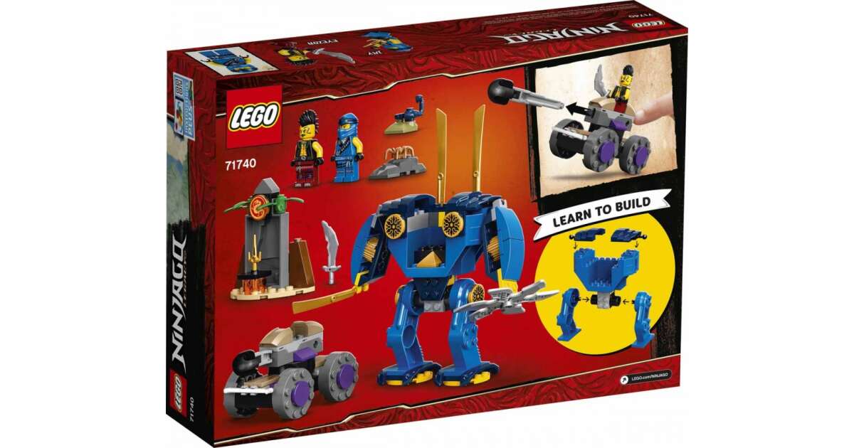 Lego Ninjago 71740 Jay Elektrorobotja | Pepita.hu