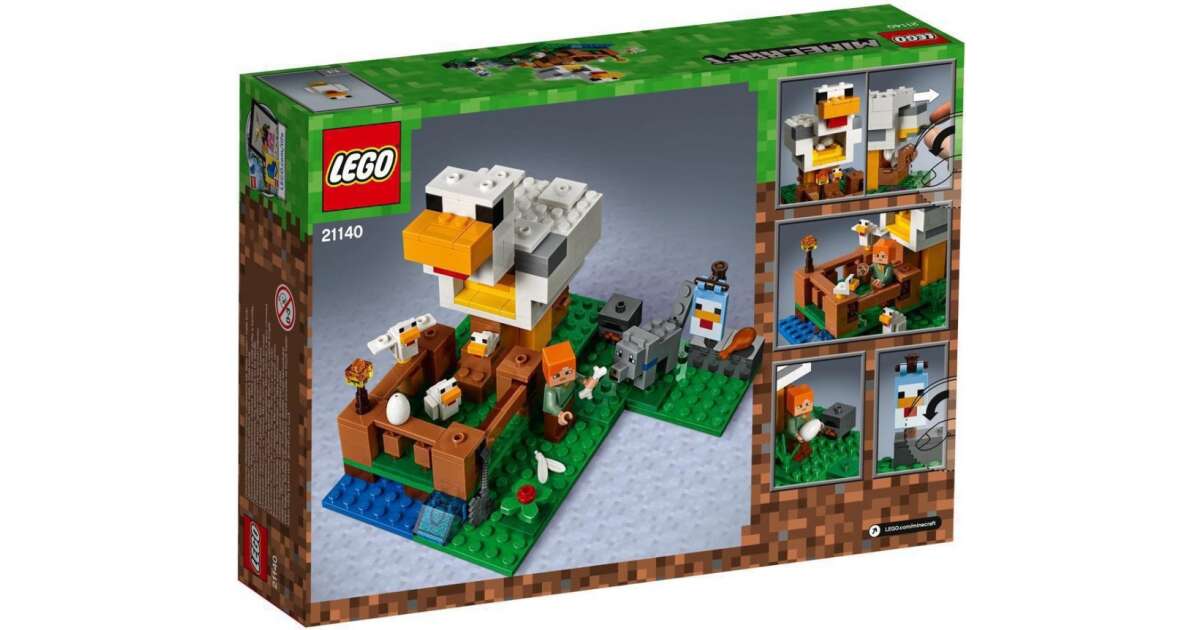 Lego Minecraft 21140 Csirkeudvar | Pepita.hu