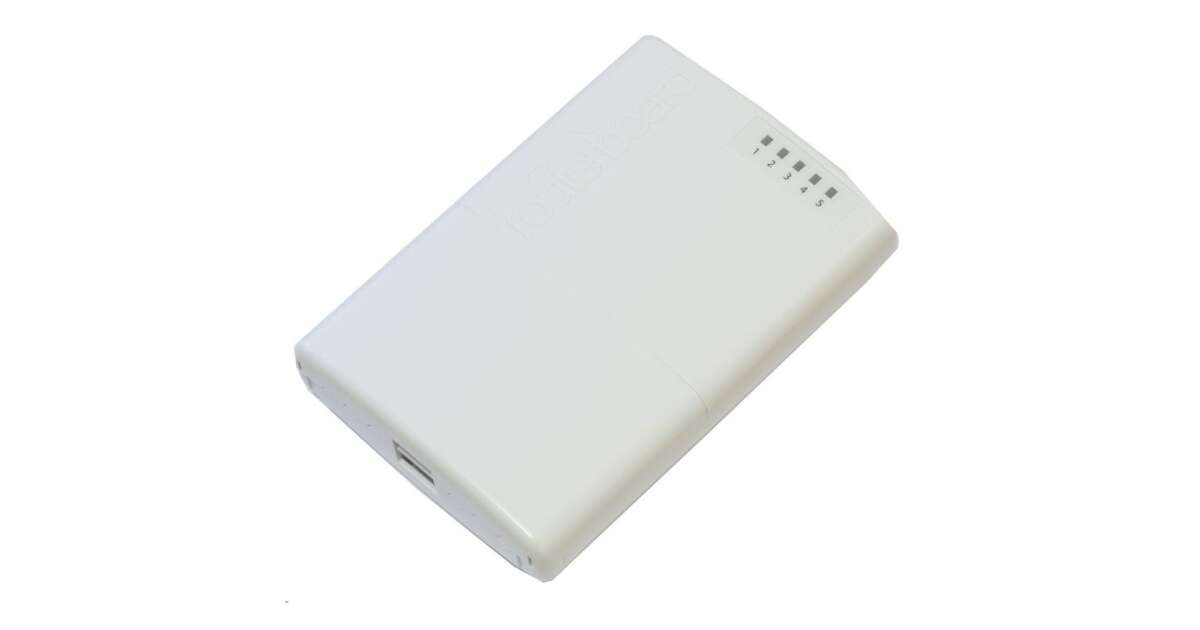 MikroTik RB750P-PBr2 kültéri PoE Router | Pepita.hu