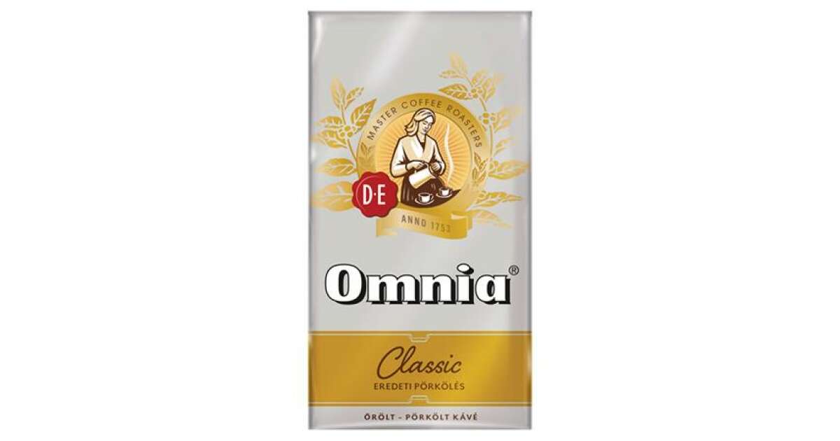 Douwe Egberts Omnia Classic ground coffee 1000g | Pepita.com