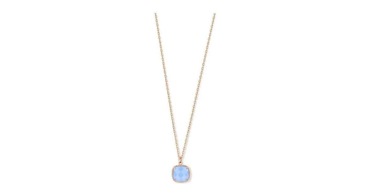 Victoria rose gold színű kék köves nyaklánc | Pepita.hu