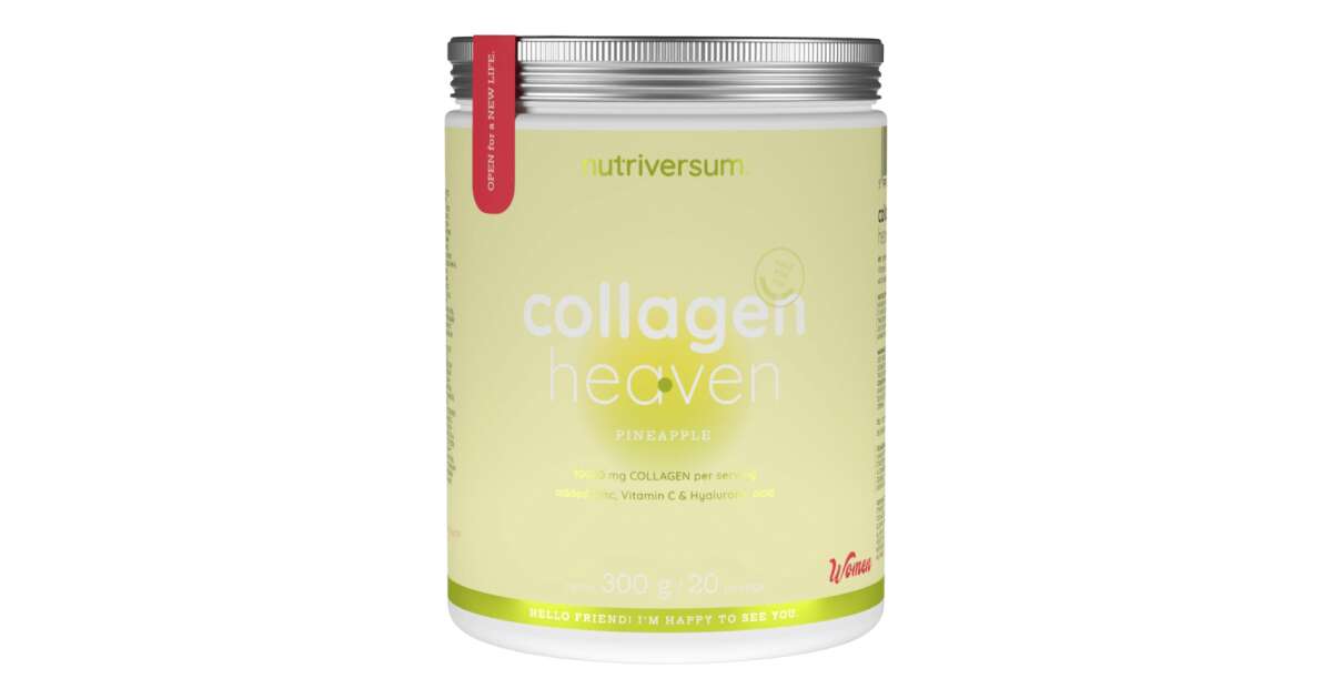 Collagen Heaven - 300 g - ananász - Nutriversum | Pepita.hu