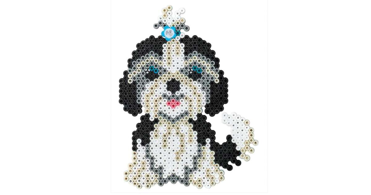 Hama vasalható gyöngy készlet: Kutyák - 4000 darabos | Pepita.hu
