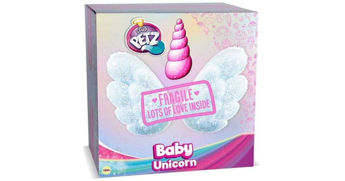 Club Petz: Interaktív meglepetés plüss unikornis kék | Pepita.hu