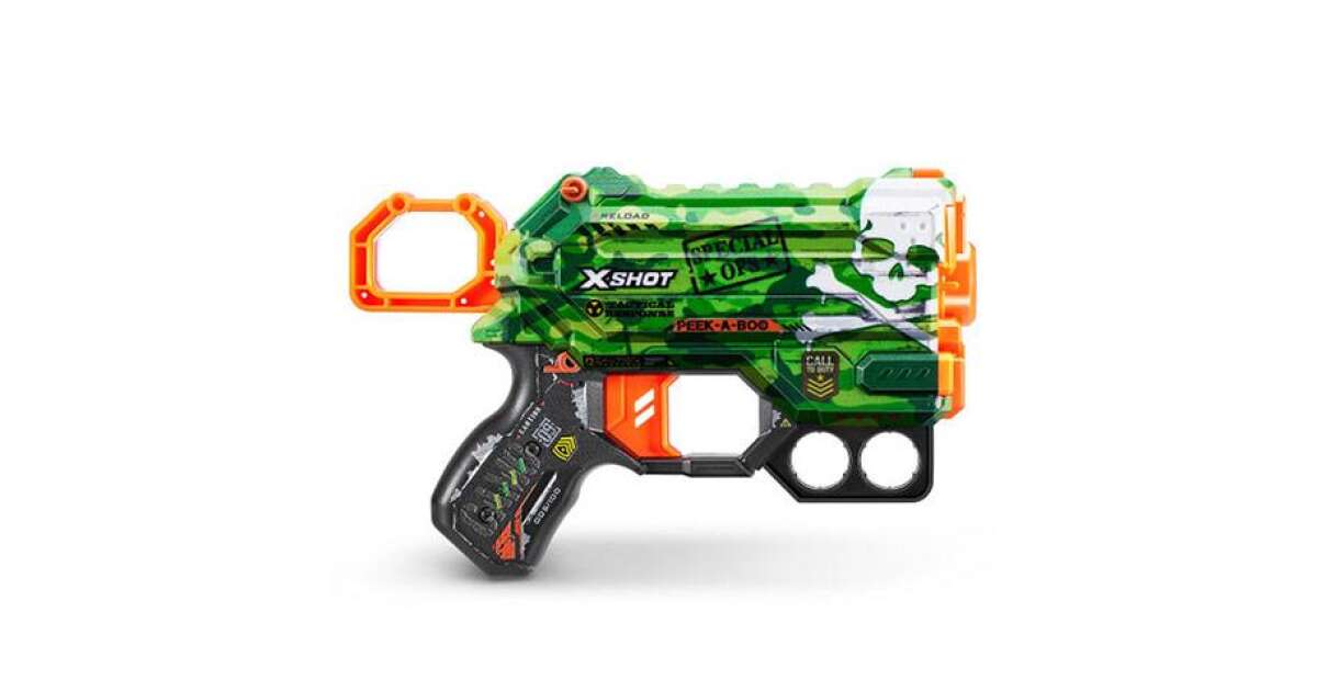 X-Shot: Excel Skins Menace - Camo szivacslövő pisztoly | Pepita.hu