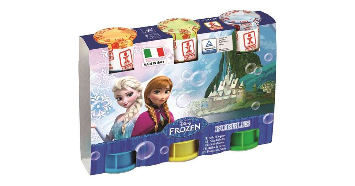 Jégvarázs buborékfújó szett 3x60 ml | Pepita.hu