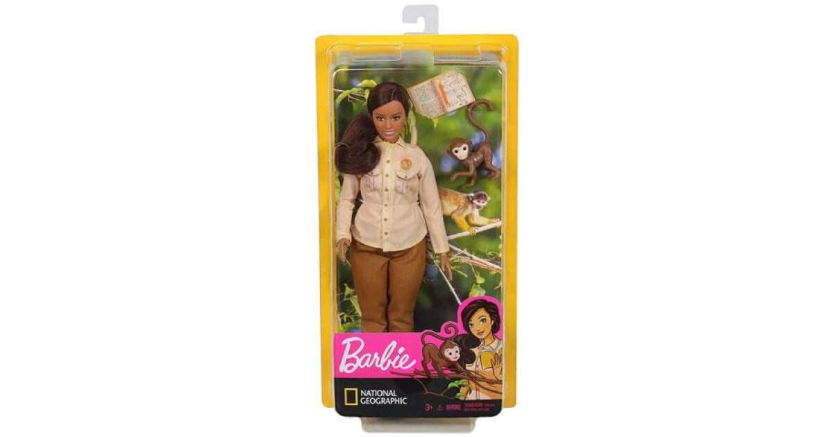 Barbie National Geographic Kutatóbaba - Majommal | Pepita.hu