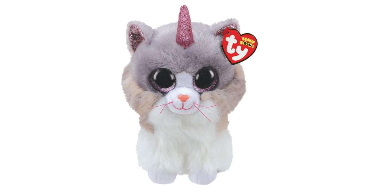 Ty Beanie Boo plüss - Asher cica, 24 cm | Pepita.hu