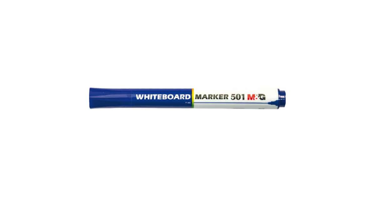 M&,G Whiteboard Marker 501 táblaíró filc - kék | Pepita.hu