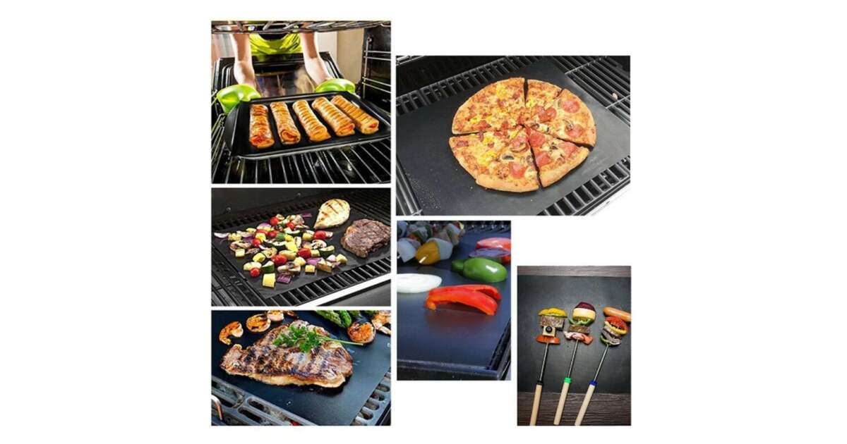 BBQ grill lap, tapadásmentes hőálló lap | Pepita.hu