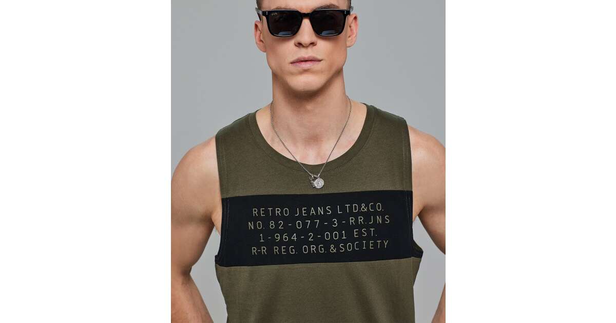 Retro Jeans férfi atléta COYOTE TANK TOP | Pepita.hu