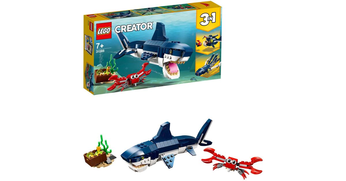 LEGO Creator: Creatures of the deep sea (31088) | Pepita.com
