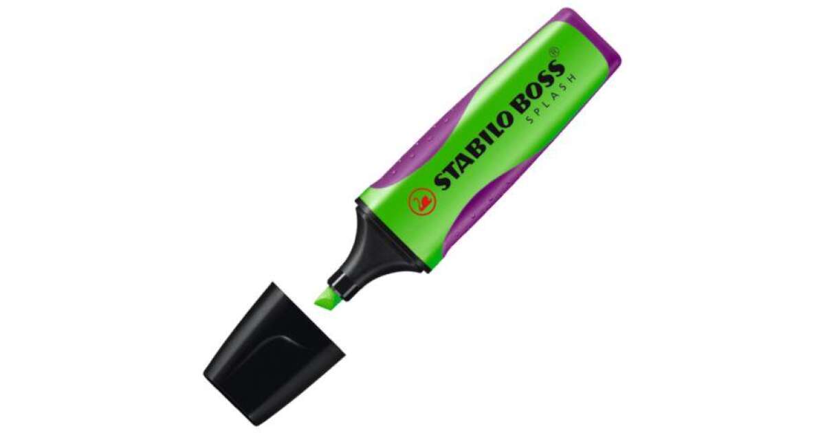 Stabilo: BOSS SPLASH szövegkiemelő 2-5mm-es zöld színben | Pepita.hu