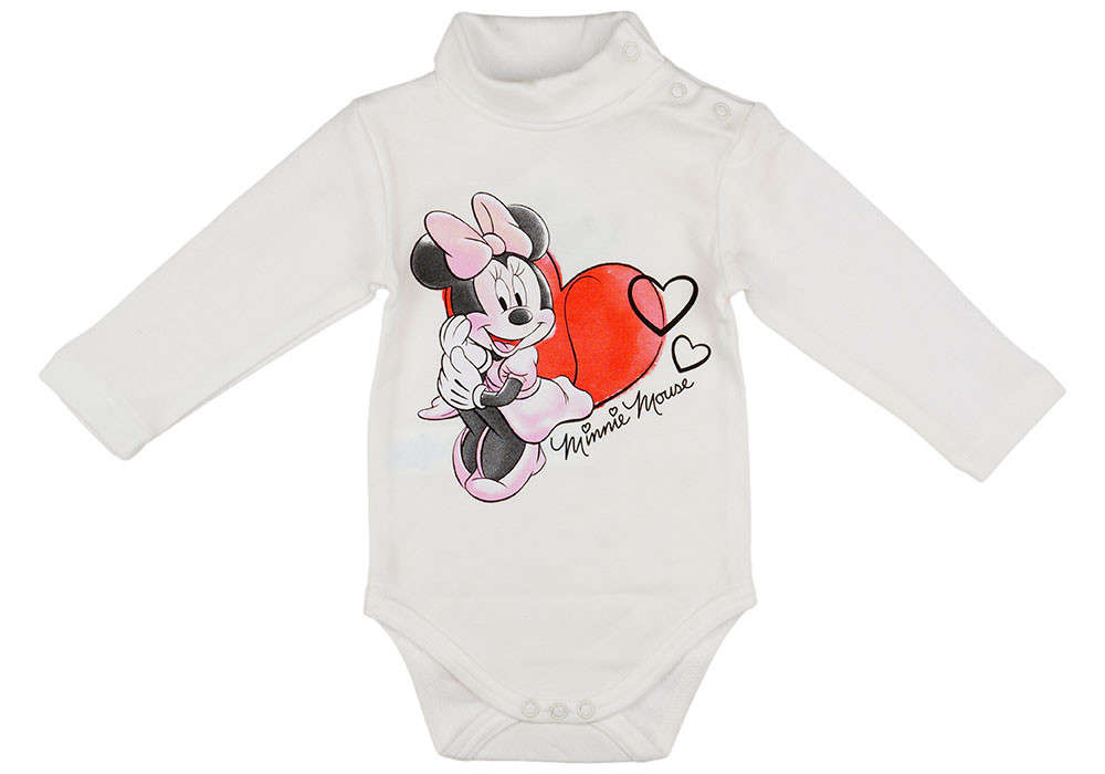 Disney Minnie szíves garbós baba body | Pepita.hu
