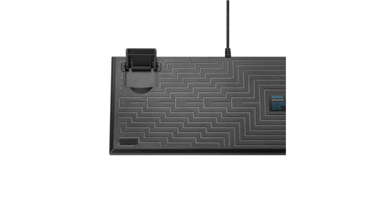 NOXO Retaliation (Red switch) RGB mechanikus gamer billentyűzet | Pepita.hu