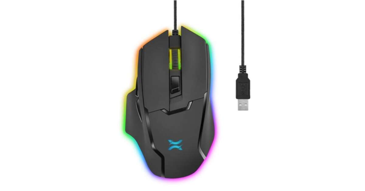 NOXO Vex 7000dpi RGB gamer egér | Pepita.hu