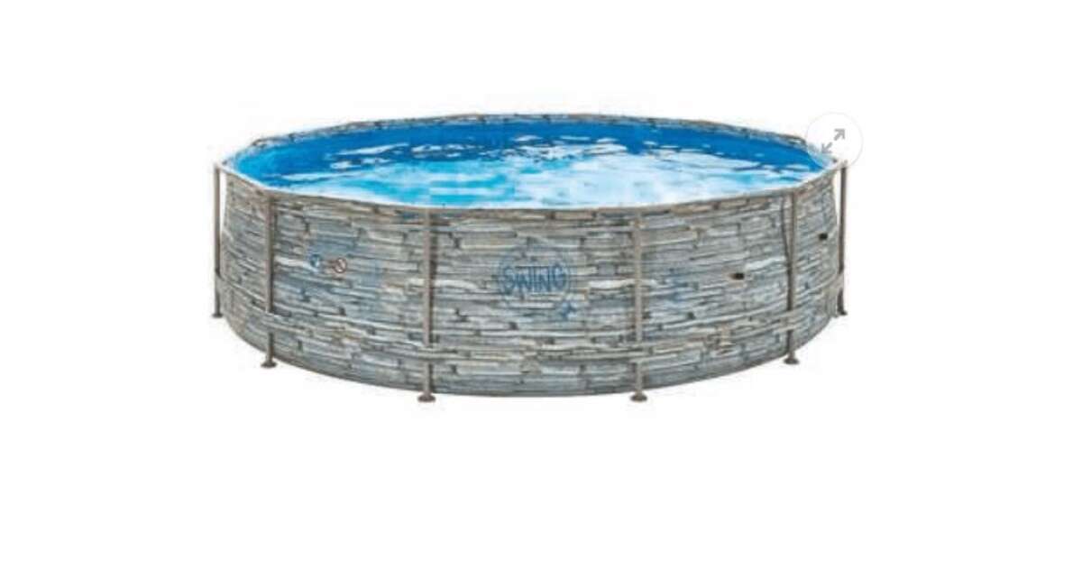 Swing Stone Kerek Medence - 4,88m | Pepita.hu