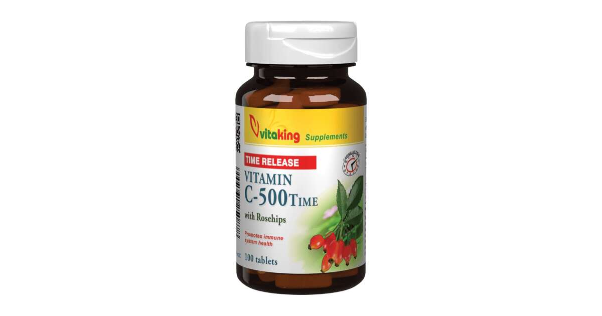 C-Vitamin TR 500mg - Vitaking | Pepita.hu