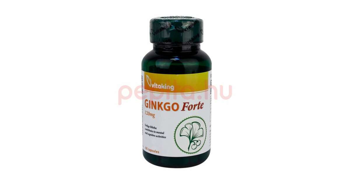 Ginkgo Forte 120mg - 60 kapszula - Vitaking | Pepita.hu