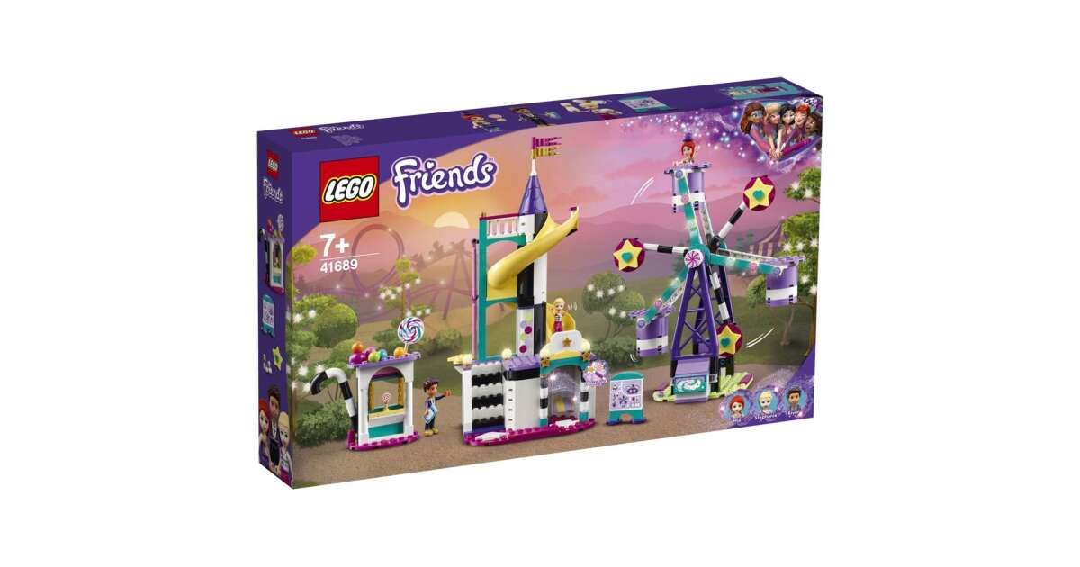 Lego Friends 41689 Varázslatos óriáskerék és csúszda | Pepita.hu