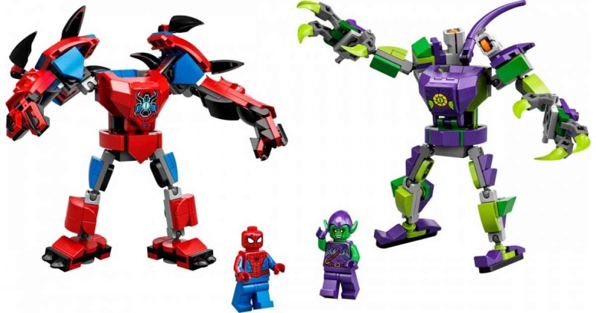 LEGO® Marvel - Pókember vs. Zöld Manó - Robotcsata - 76219 | Pepita.hu