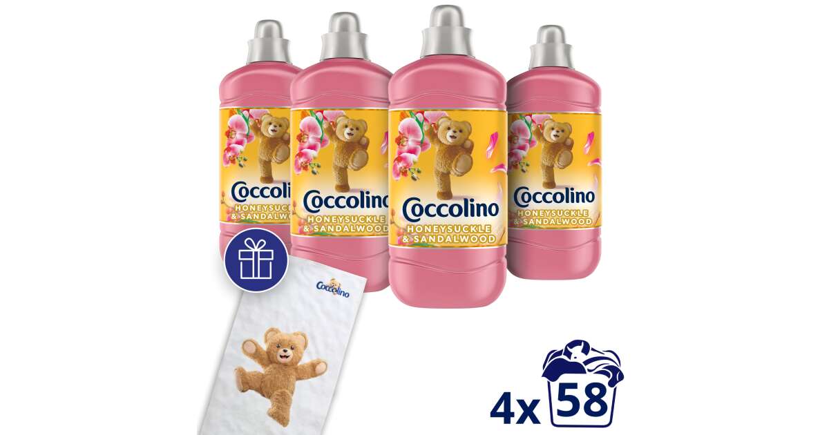 Coccolino Creations Öblítőkoncentrátum Honeysuckle & Sandalwood 232 ...
