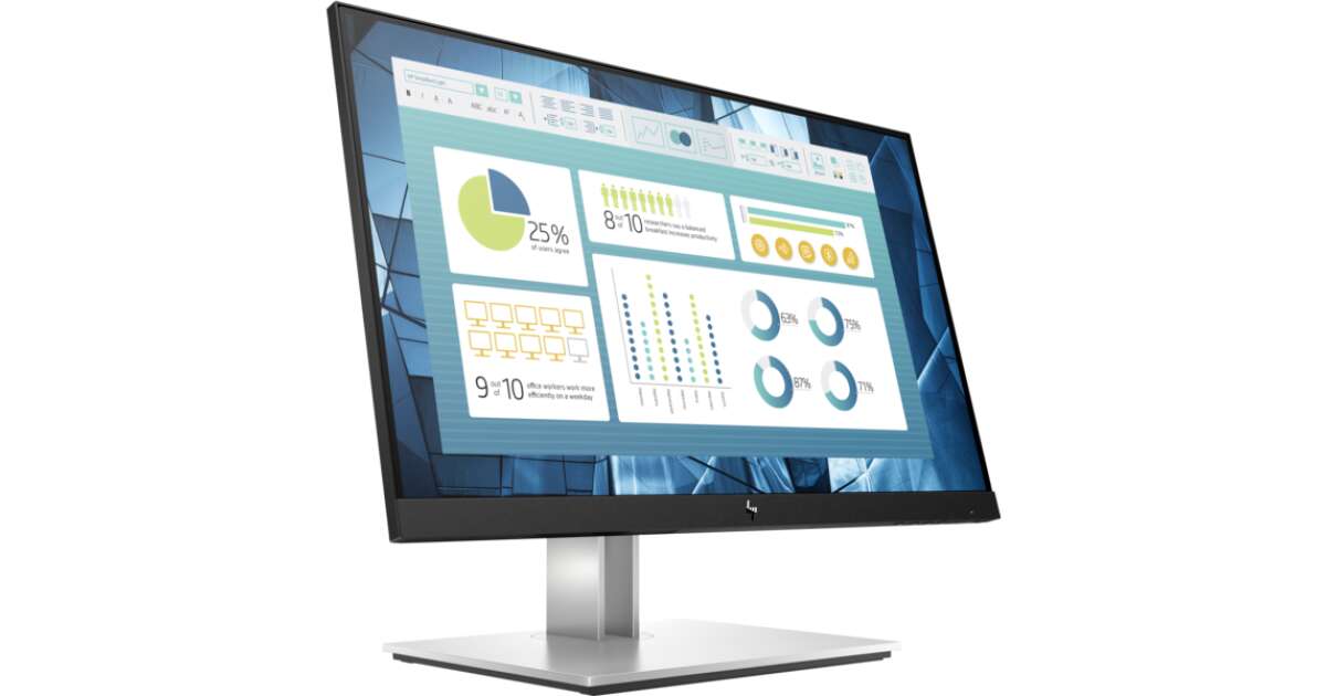 HP EliteDisplay E22 G4, 9VH72AA Monitor, 22 FHD AG IPS 1920x1080, 16:9 ...