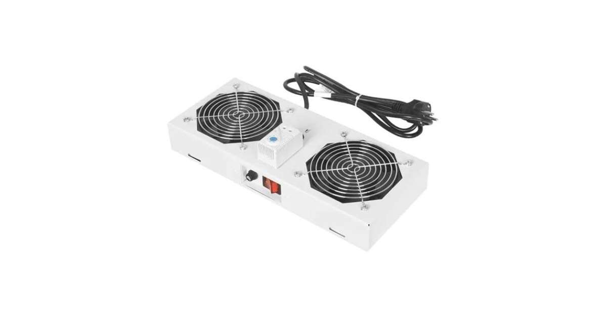 Legrand EC2VW 2 ventilátoros tetőventilátor és termosztát készlet ...