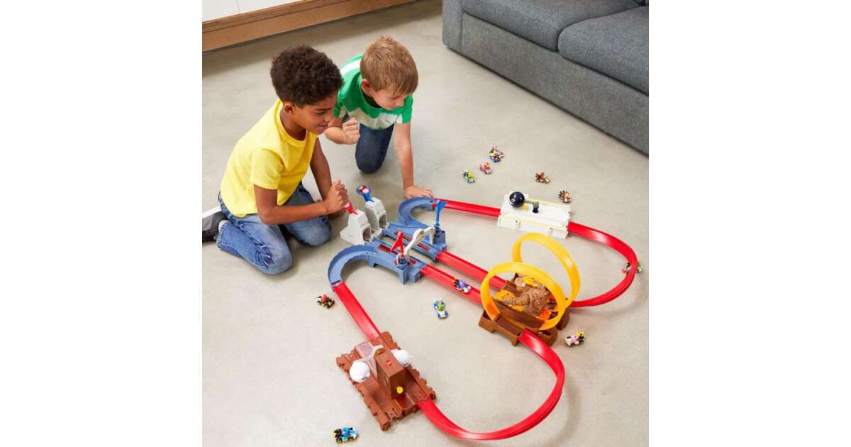 Hot Wheels - Mario Kart Bowser kastély versenypálya | Pepita.hu