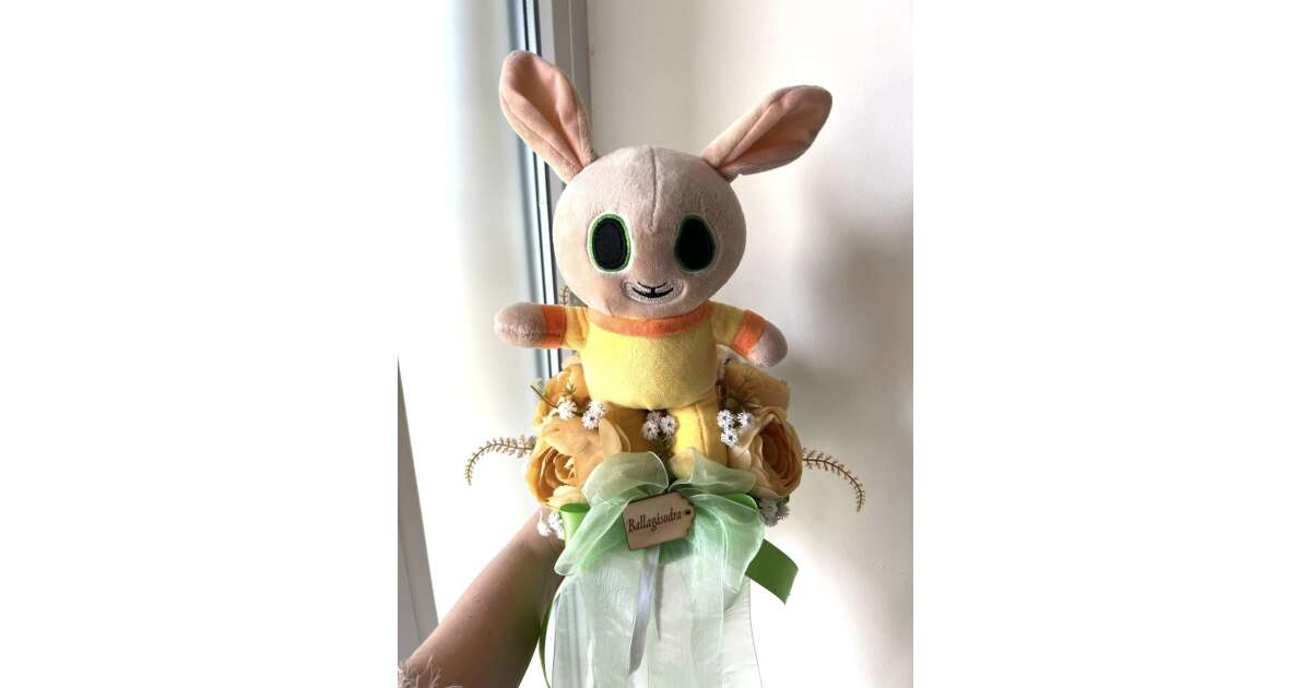 Charlie-Bing nyuszi és barátai ballagási csokor | Pepita.hu