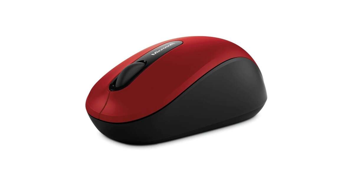 Microsoft Bluetooth Mobile Mouse 3600 Bluetooth sötétvörös vezeték ...