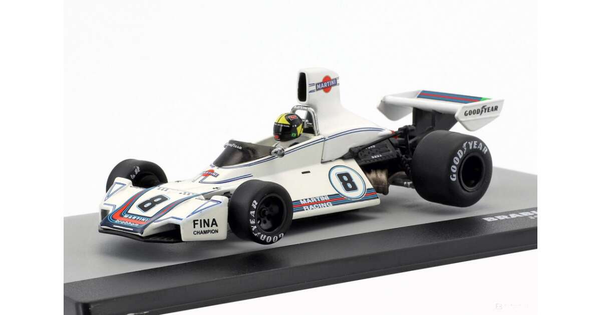Carlos Pace Brabham BT44B #8 Winner Brazil GP 1975 Modell Autó | Pepita.hu
