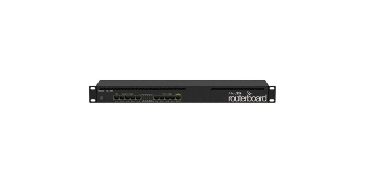 MikroTik RB2011iL-RM L5 128Mb Rackes Smart router | Pepita.hu