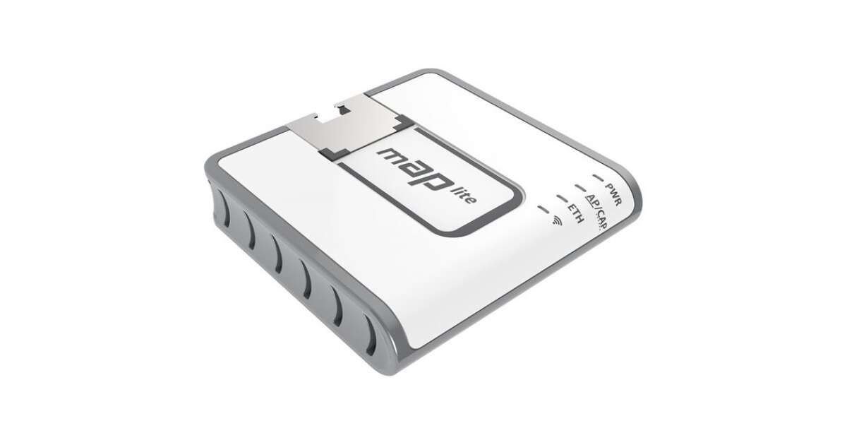 MikroTik mAP lite 64MB RAM, 1xLAN, 2.4GHz integrierter Wifi-Router mit ...