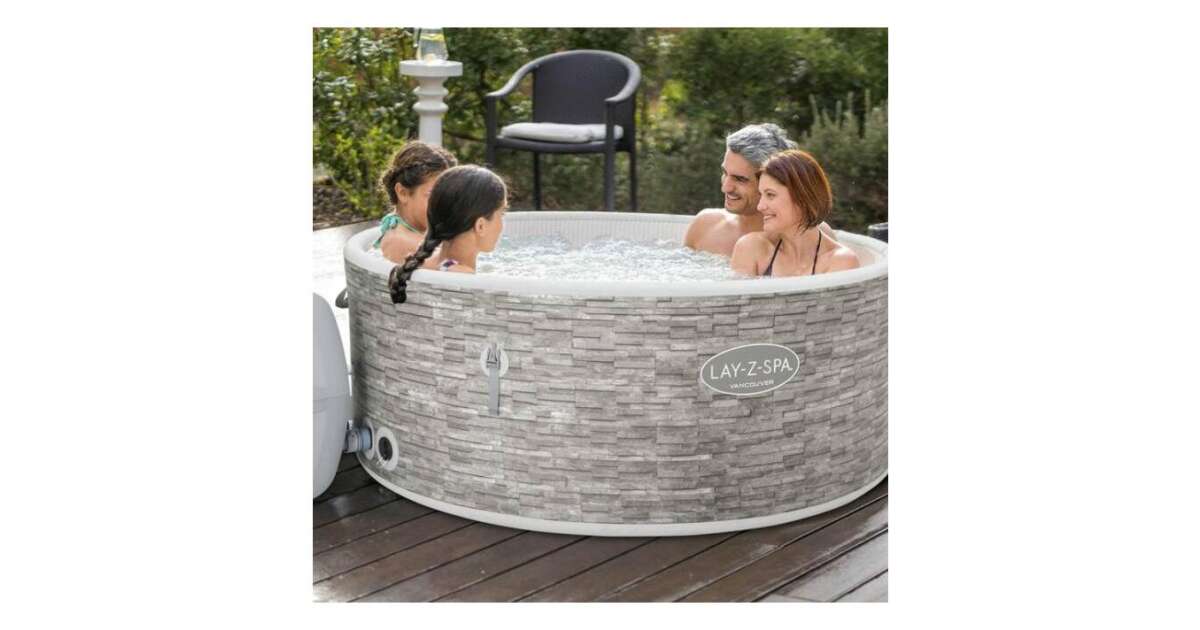 Lay-Z-Spa Vancouver AirJet Plus felfújható jakuzzi 155x60 cm | Pepita.hu