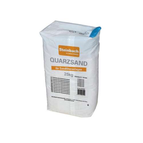 Homokszűrőhöz kvarc homok, szemcseméret 0,7 - 1,2 mm, 25kg | Pepita.hu