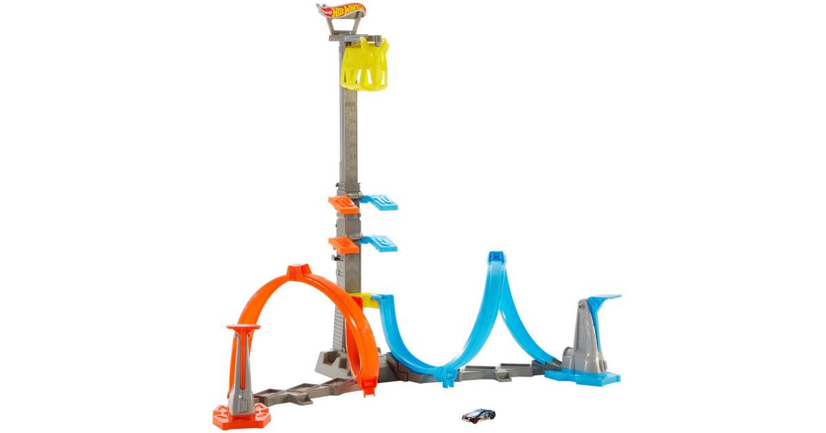 Hot Wheels Loop & Launch Akció Pálya - Versenypálya - 5-10 éveseknek ...