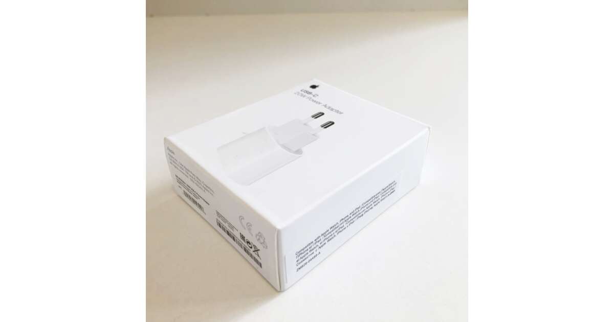 Eredeti GyÁri Apple 20w Os Usb C HÁlÓzati TÖltŐ GyorstÖltŐ Adapter