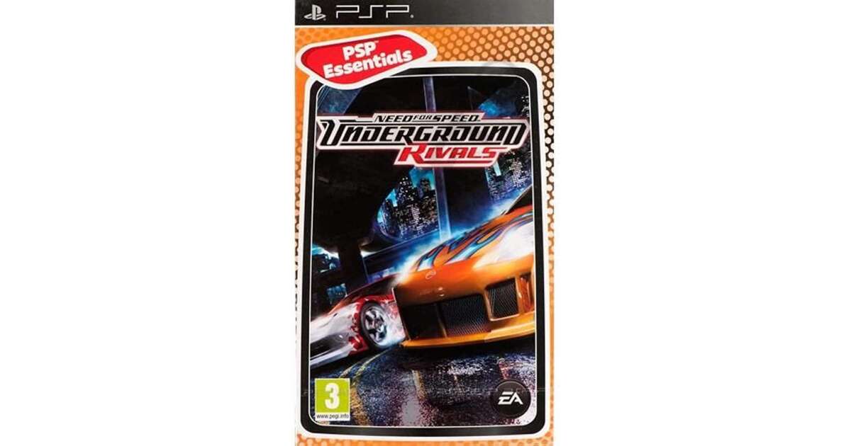 Need for Speed Underground Rivals PSP játék Playstation Protable konzol ...