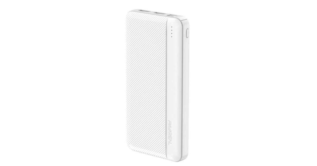 Power Bank PAVAREAL 10000mah PA-PB15 fehér | Pepita.hu